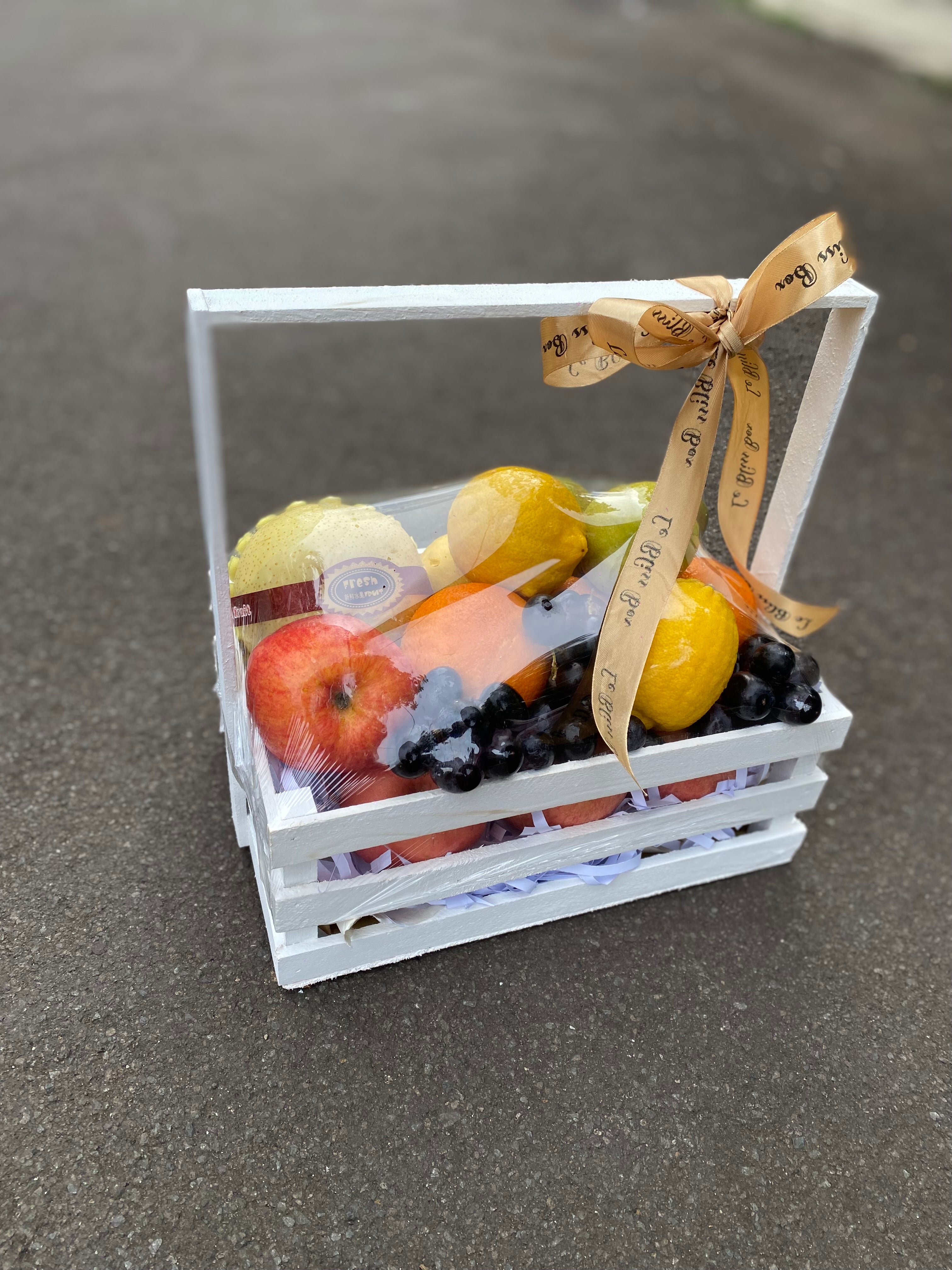 Crate Fruit Parcel - Parcel Buah Segar – Le Bliss Bouquet